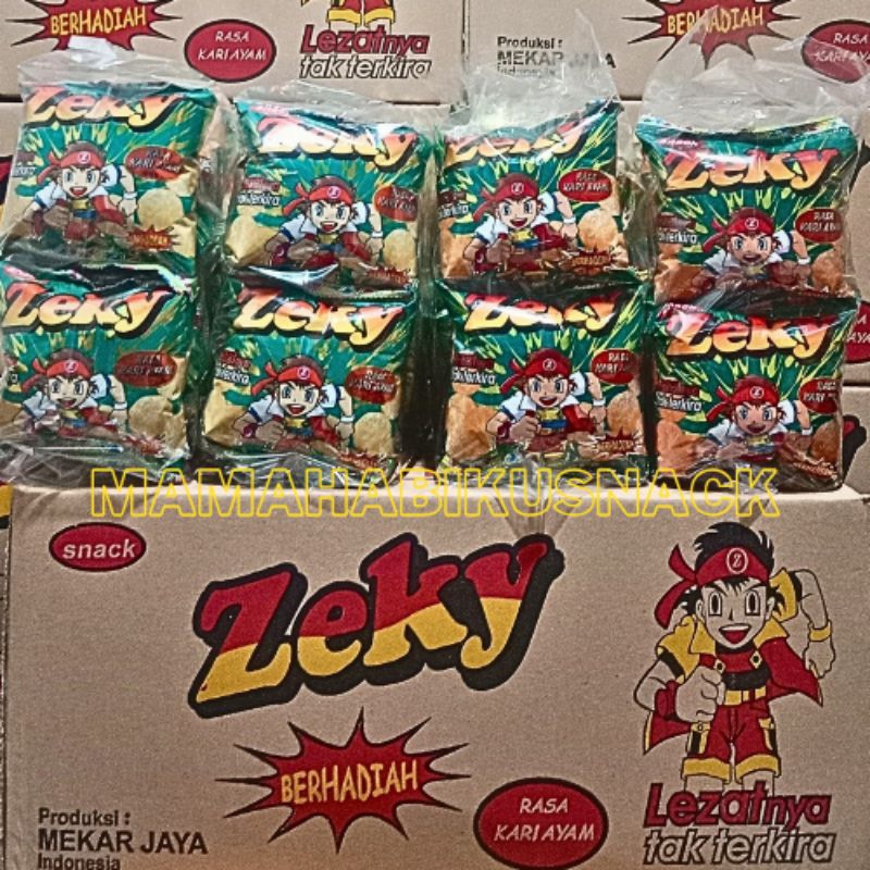Jual ciki zeky ciki berhadiah uang 1 dus isi 40pcs | Shopee Indonesia