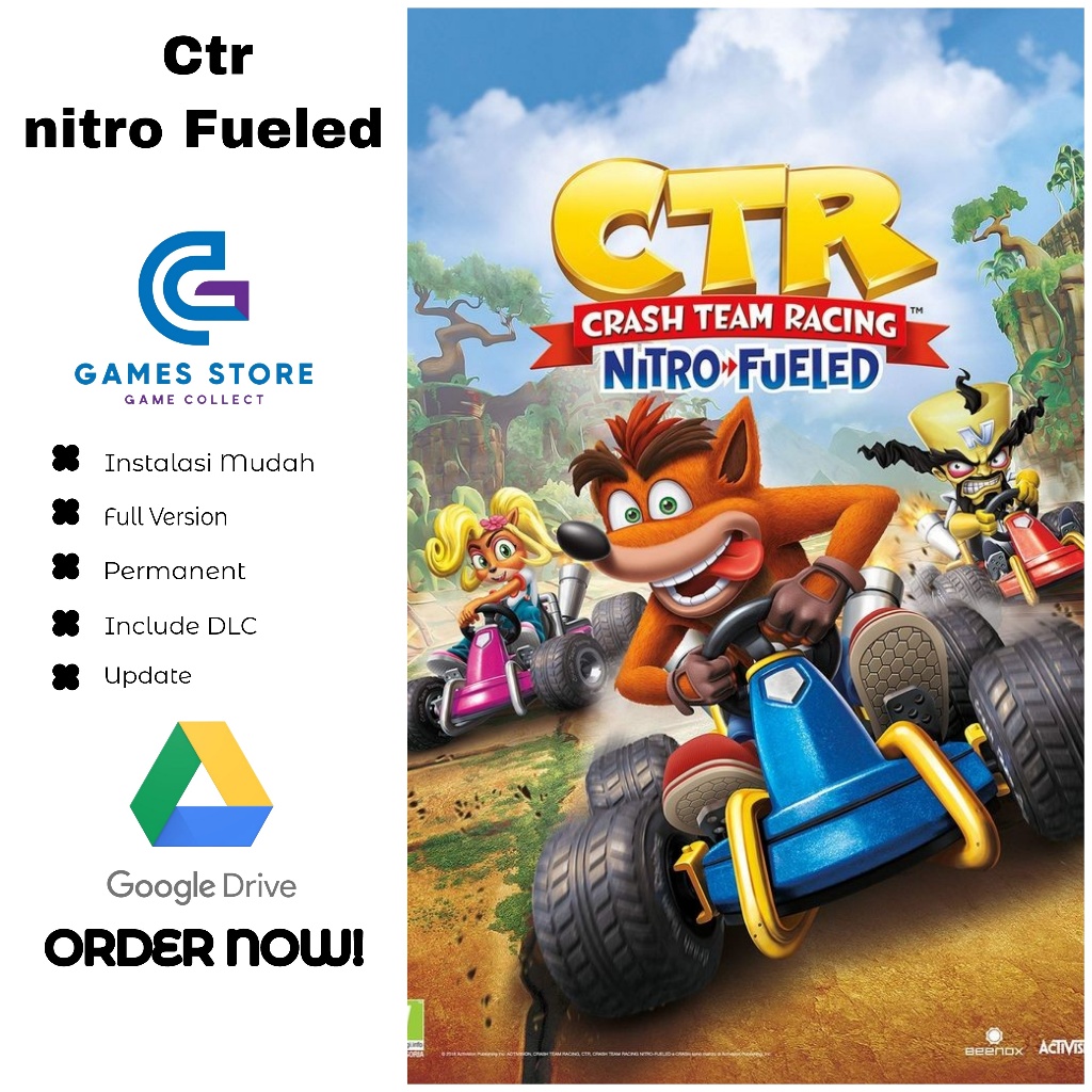 Jual CTR Crash Team Racing Nitro - Fueled | Shopee Indonesia