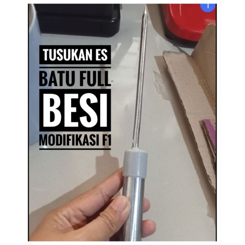 Jual Cocokan es alat tusukan es batu gagang full besi khusus pemecah es ...