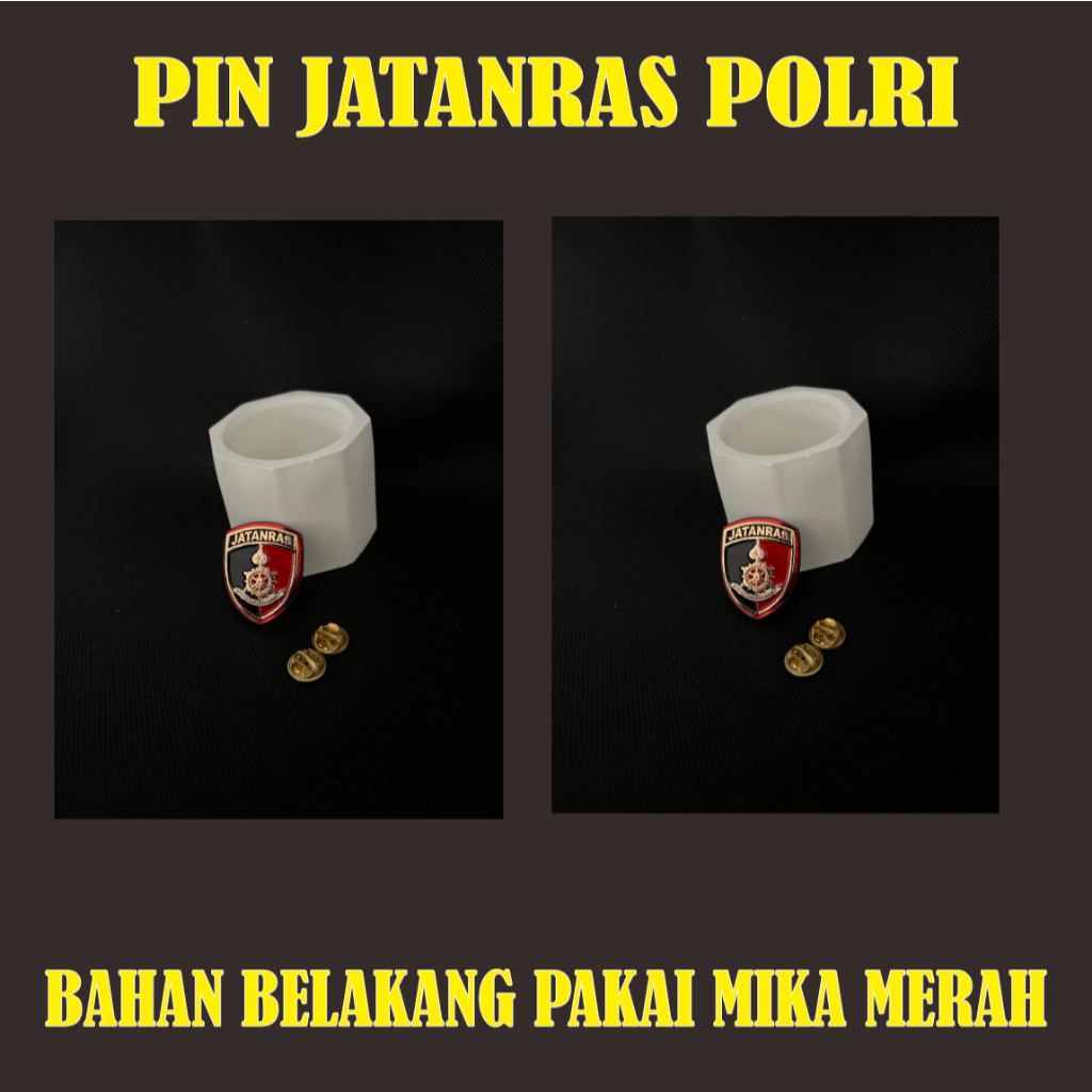 Jual PIN JATANRAS POLRI PIN JATANRAS BAHAN LOGAM BERKUALITAS | Shopee ...