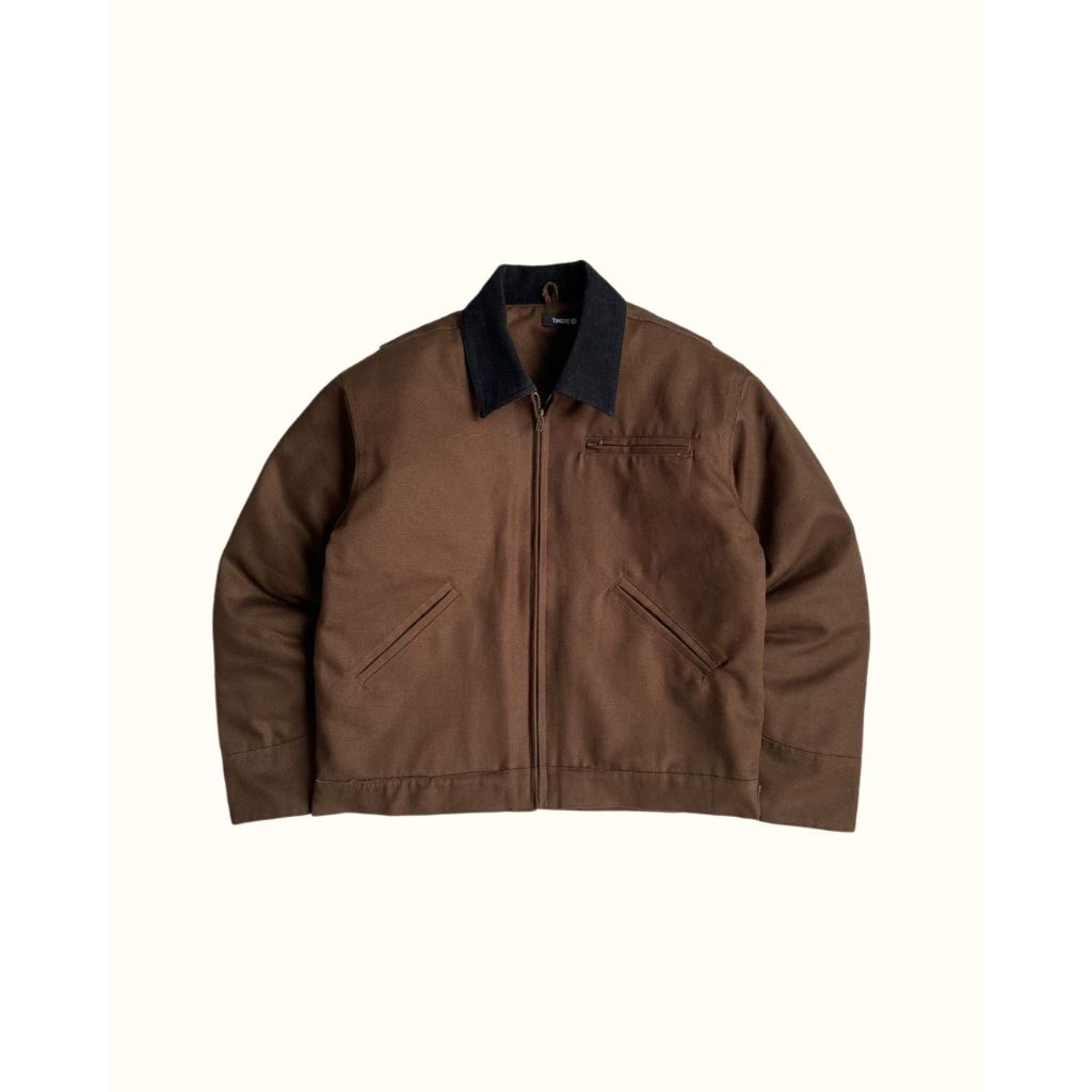 Jual Timbre Work Jacket Quilted Surprise Drop Dark Brown | Shopee Indonesia