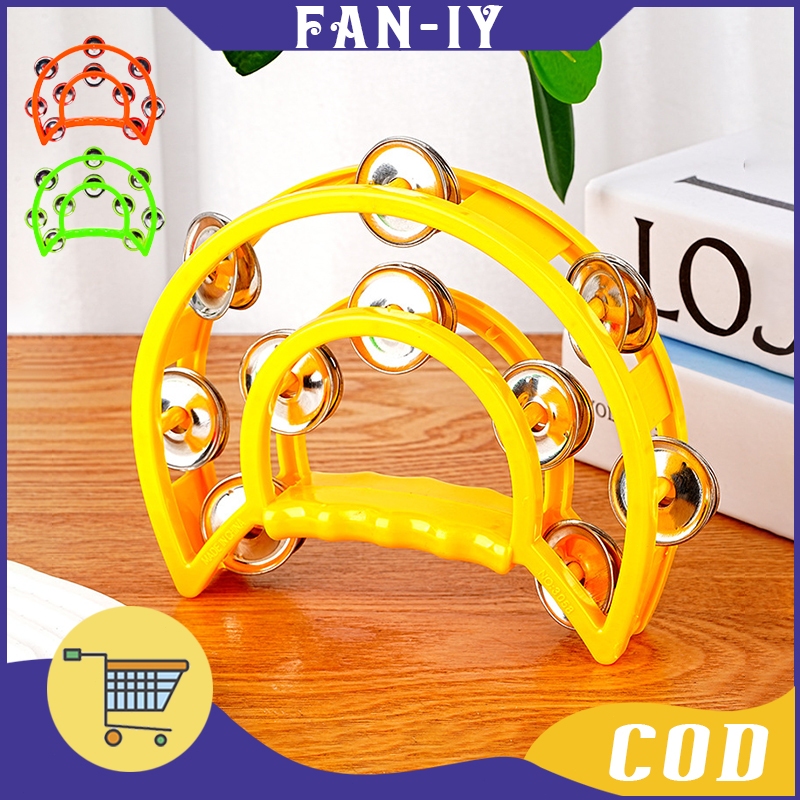 Jual Tamborin Cowboy Anak Bulat Tamborin Hadroh Double Ring Tamborin ...