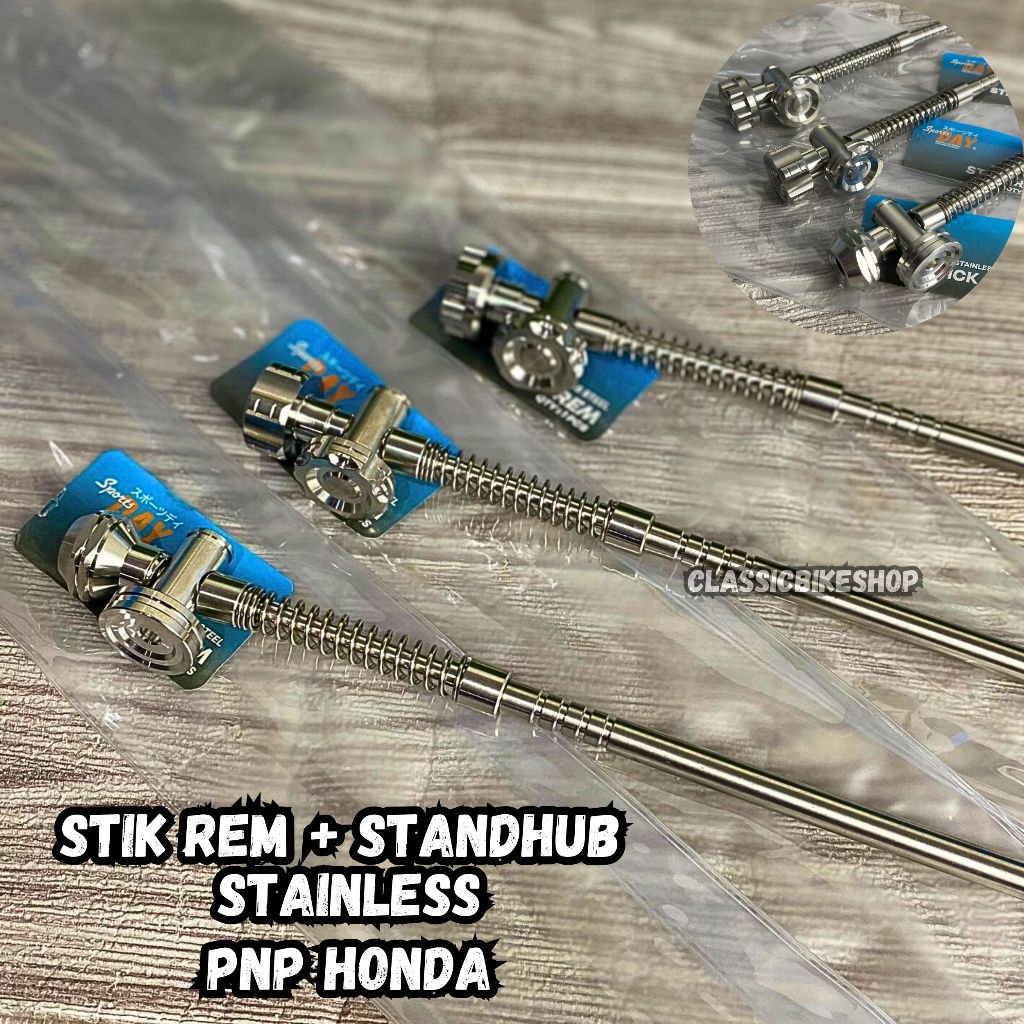 Jual STIK REM SET STANHUB STANLIS STICK REM BELAKANG SET PAHA REM PNP ...