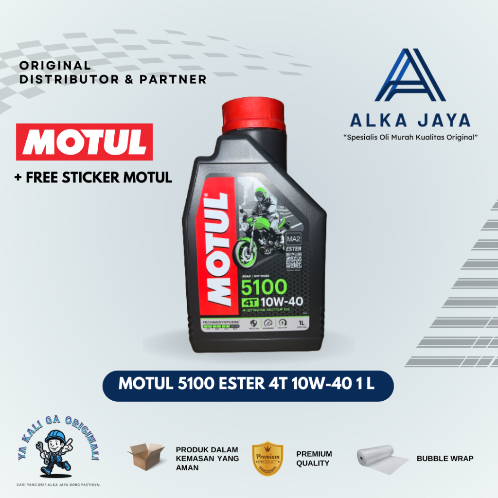 Jual MOTUL 5100 10W-40 ESTER 1L | Shopee Indonesia