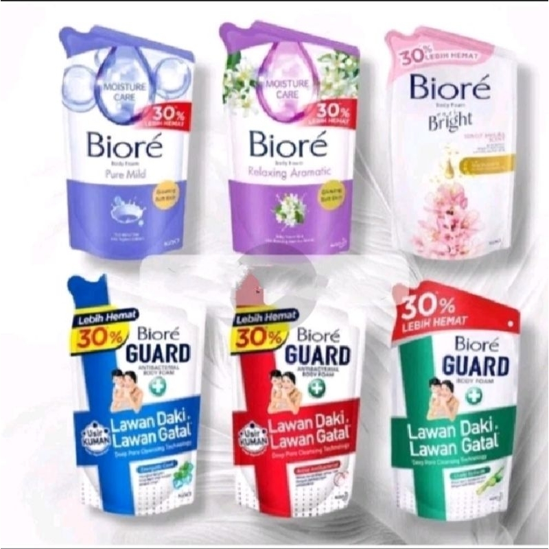 Jual Biore Guard sabun mandi cair Reffil kemasan 800ml | Shopee Indonesia