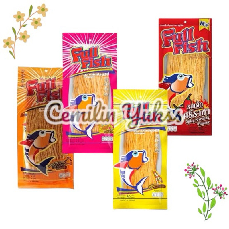 Jual Fullfish Fish Snack 70g Full Fish Snack Rasa BBQ Fish Crab Stick ...