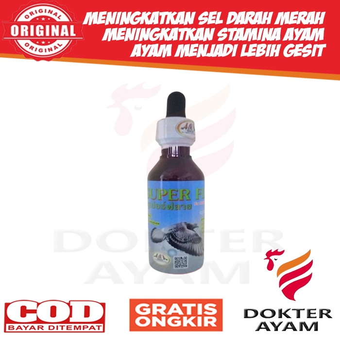 Jual Vitamin Ayam SUPER FLY Bangkok Meningkatkan Sel Darah Merah Ayam ...