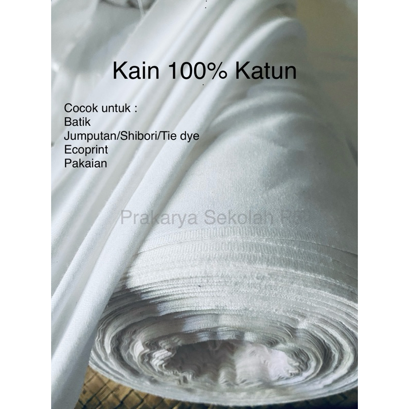 Jual KAIN MORI PRIMA BATIK/BAHAN BATIK POLOS/IKAT CELUP/TIE DYE | Shopee Indonesia