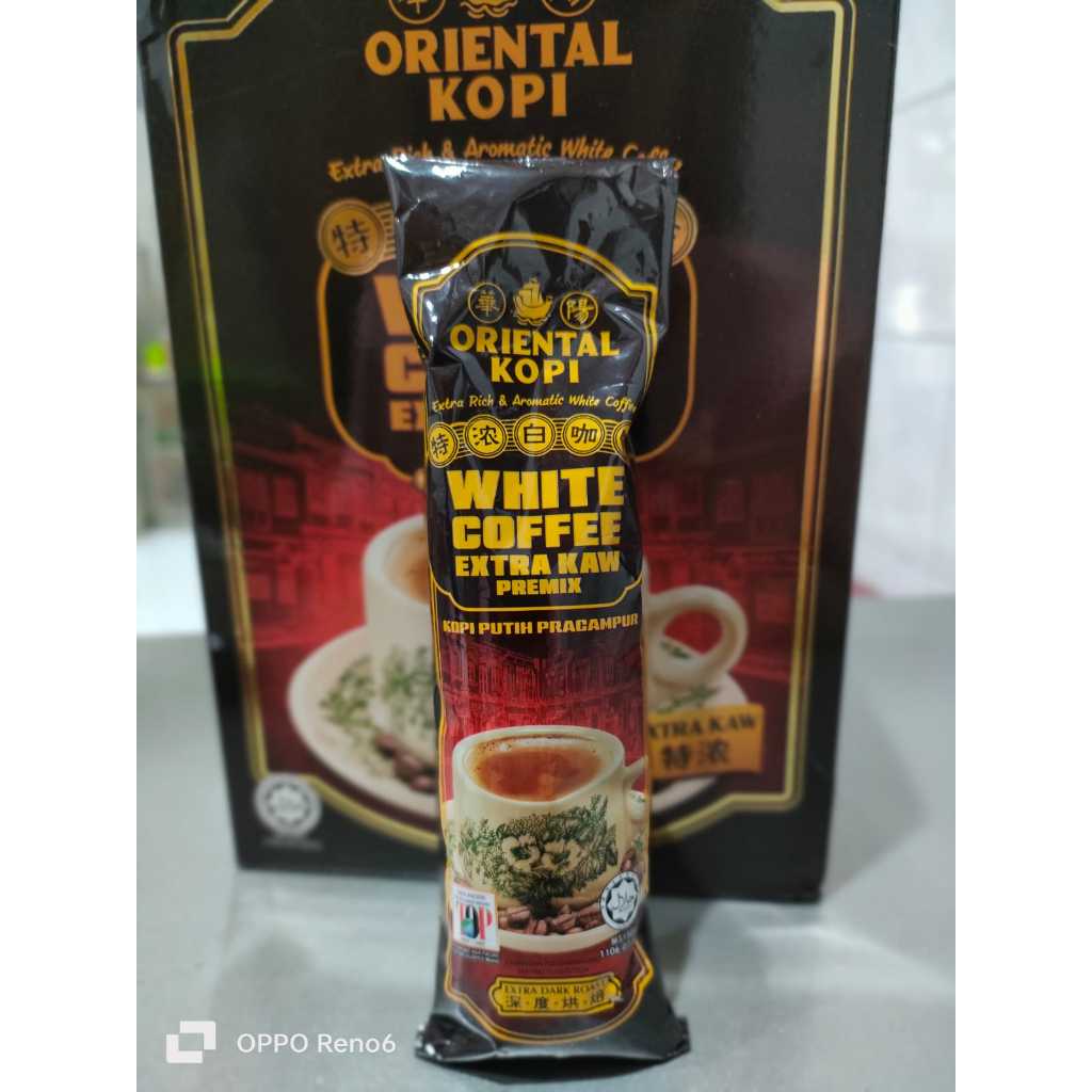 Jual Kopi White Coffee 3in1 Malaysia - Sachet | Shopee Indonesia