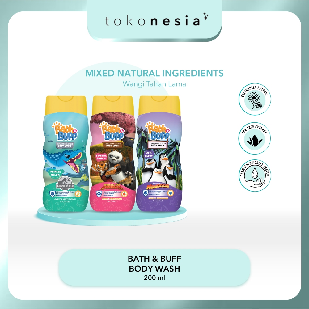Jual Bath & Buff Body Wash - 200 ML | Shopee Indonesia
