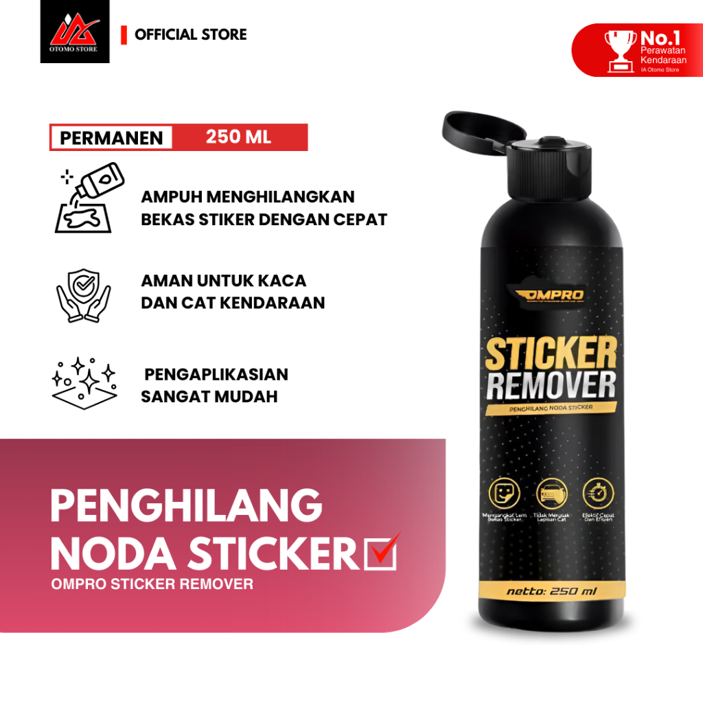 Jual Stiker Remover Sticker Remover Penghilang Lem Bekas Stiker Motor ...