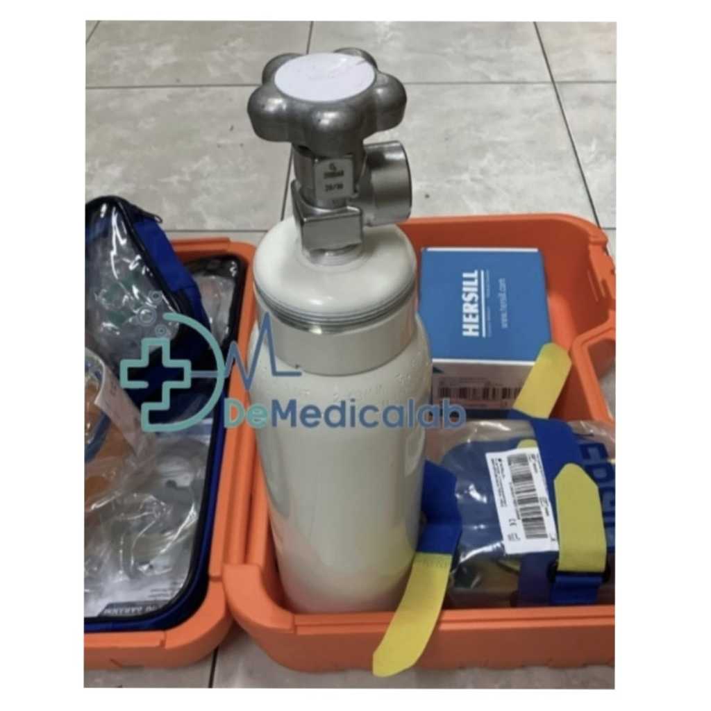 Jual Tabung O2 Oksigen Tabung O2 Oksigen Portable Oxygen Emergency Aluminium Koper Hersill ...