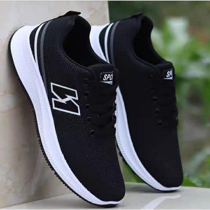 Jual KODE A | Sneakers Pria Wanita Sepatu Sekolah dan Olahraga SPORT N BG-997 | Shopee Indonesia