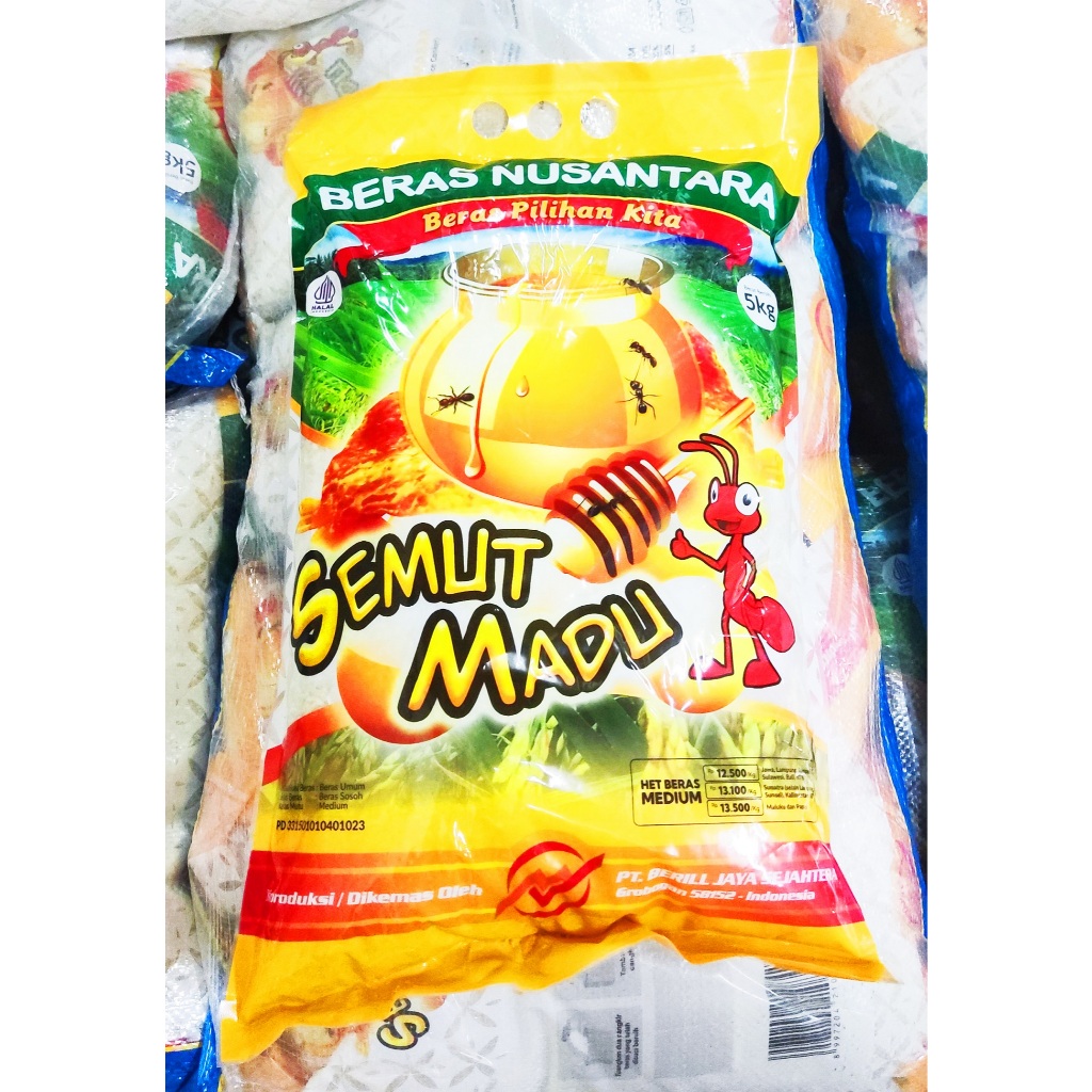 Jual Beras Putih Cap Semut Madu 5 kg | Shopee Indonesia