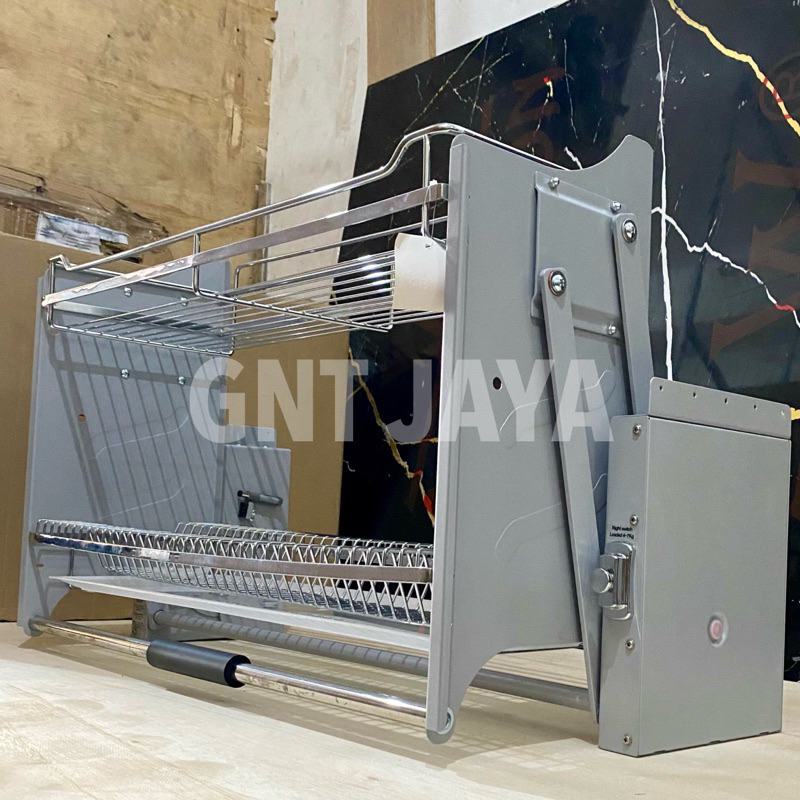 Jual RAK PIRING PULL DOWN STAINLESS bisa di tarik ke bawah tempat ...