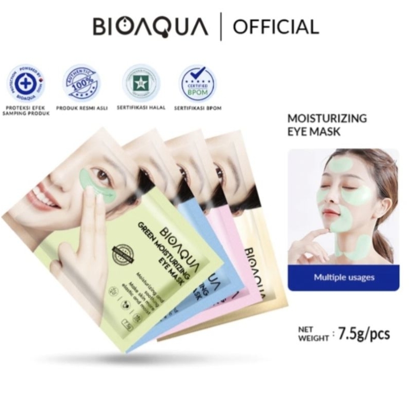Jual BIOAQUA Eye Mask All Varian - ORIGINAL | Shopee Indonesia