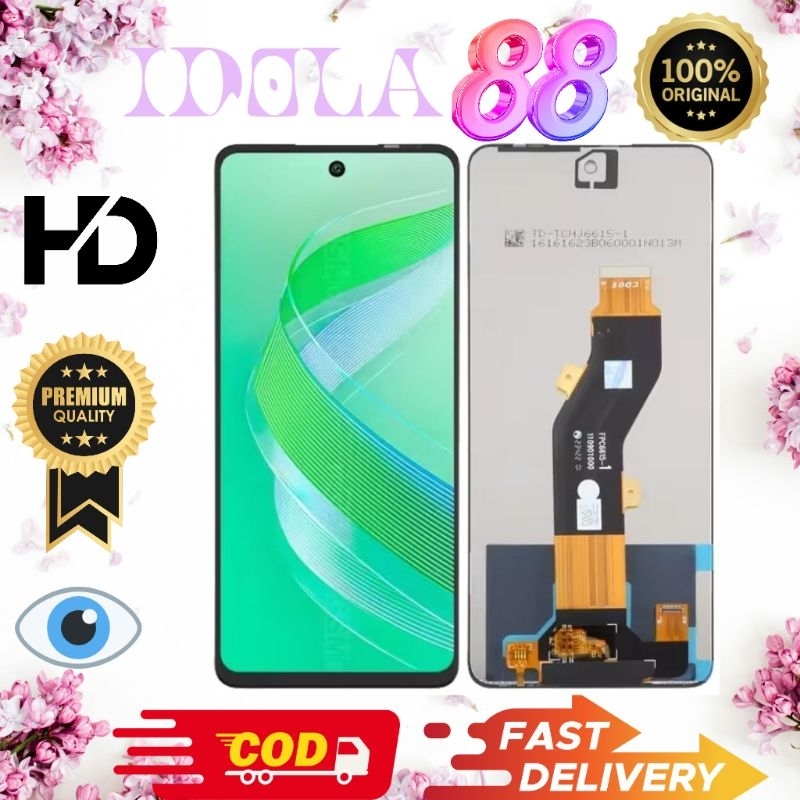 Jual LCD FULLSET ITEL P55 4G / A666L / P55 4G NFC RS4 / S66LN / A666LN ...