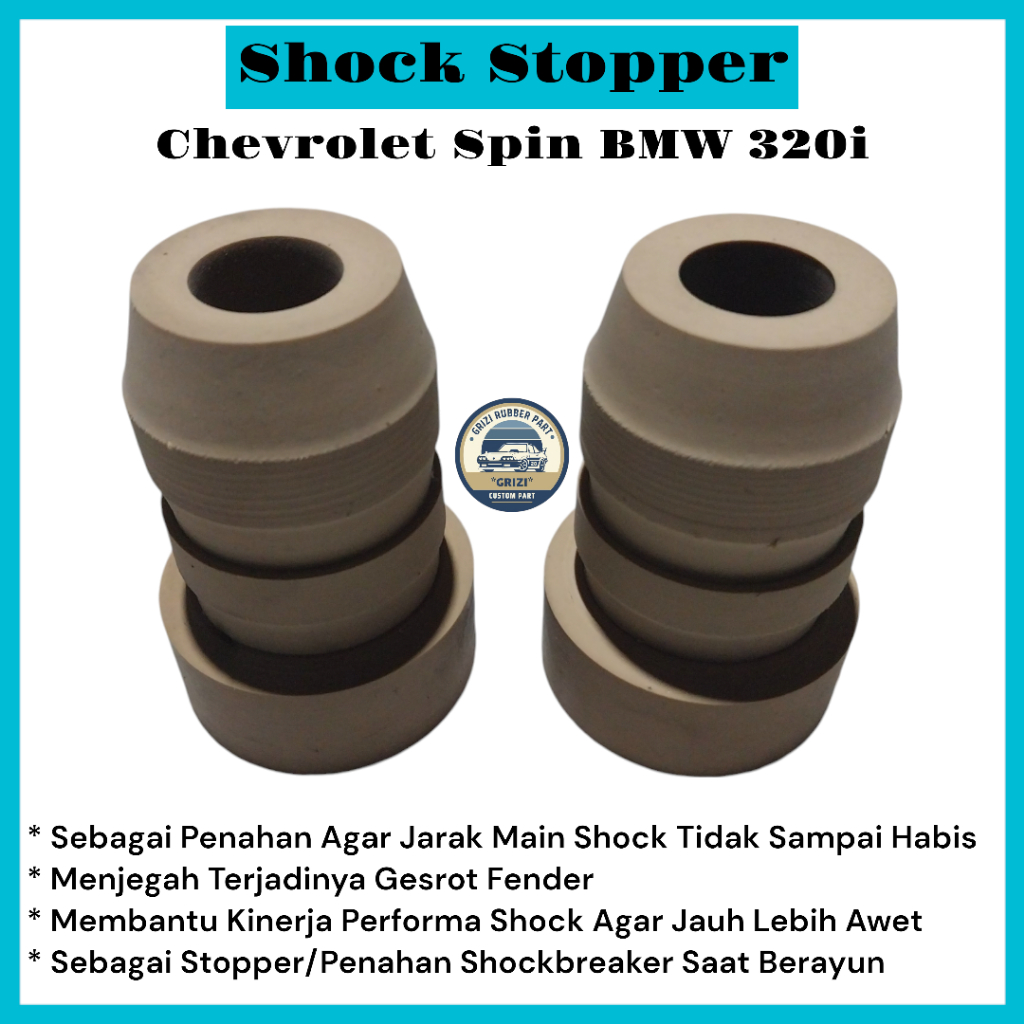 Jual Shock Stopper Spon Empuk Depan Chevrolet Spin BMW 320i Tinggi 1Set ...