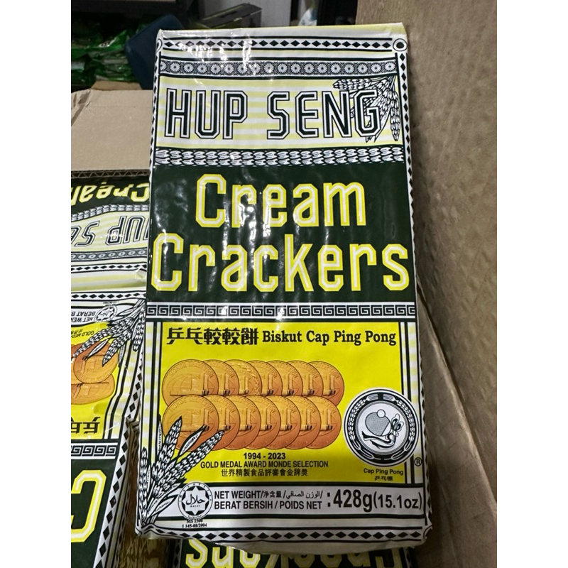 Jual HUPSENG CREAM CRACKERS 428gr Roti Hupseng asin / Roti Hup seng ...
