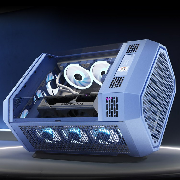 Jual THERMALTAKE CHASSIS CASING STAND KIT HYDRANGEA BLUE FOR THE TOWER ...