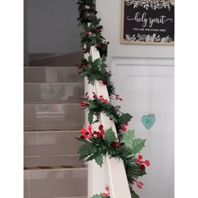 Jual Slinger Natal Dekorasi Hiasan Rumbai Natal Aksesoris Natal Tebal ...