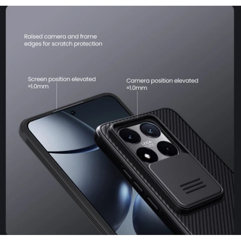 Jual Case Xiaomi 14T Pro / Mi 14T Pro Nillkin CamShield PRO Camera ...