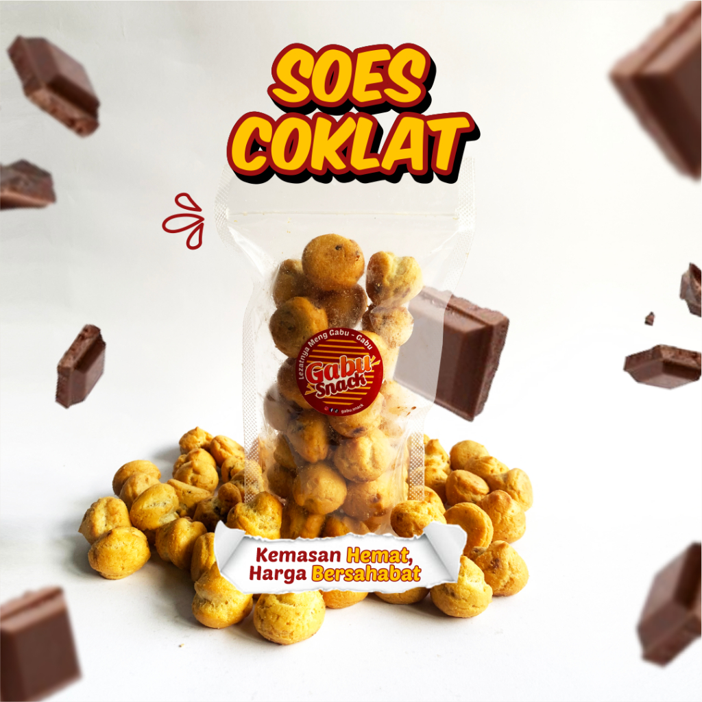 Jual Soes Cokelat 100 gr Kemasan Pouch | Shopee Indonesia