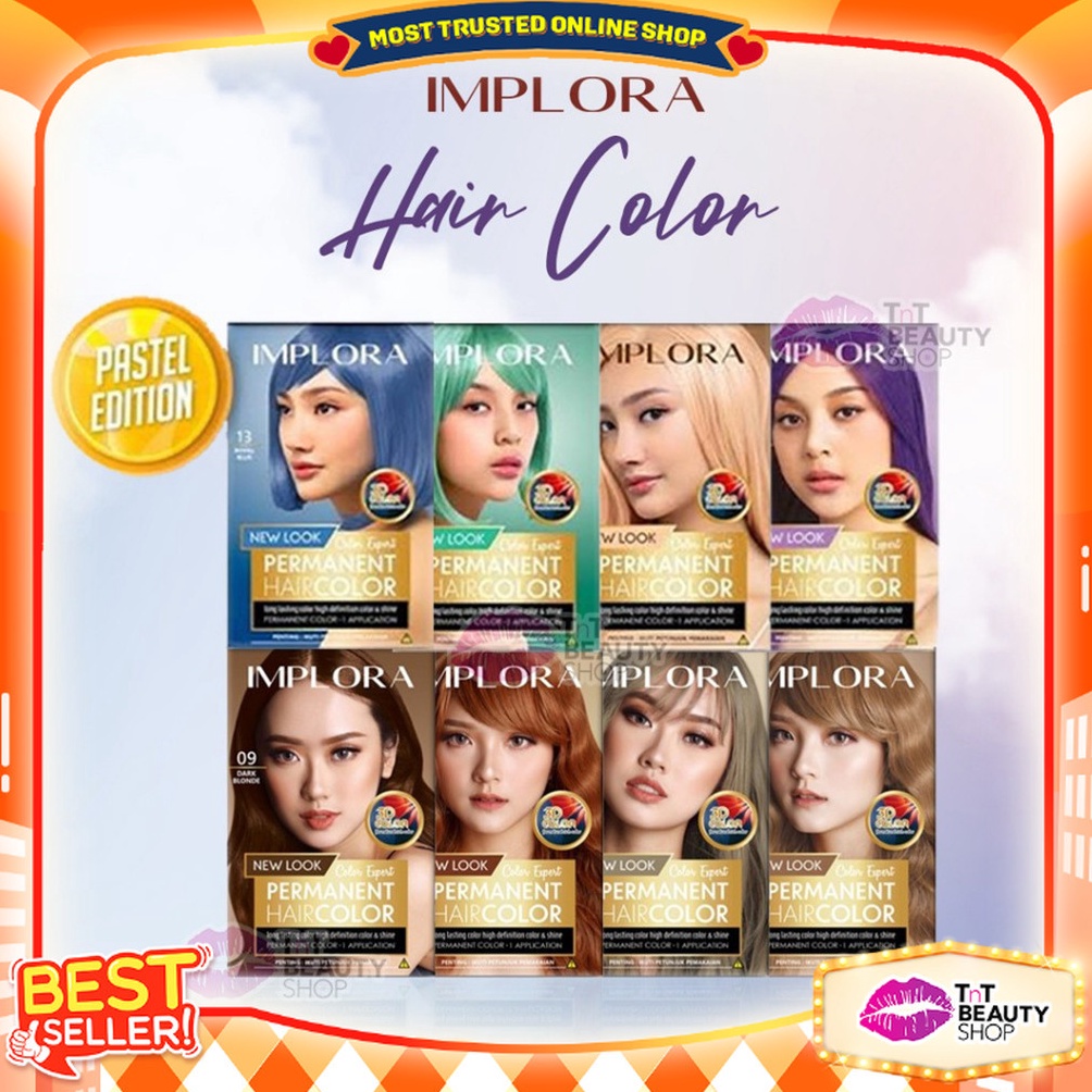 Jual More Info Here IMPLORA New Permanent Hair Color Cat Rambut ...