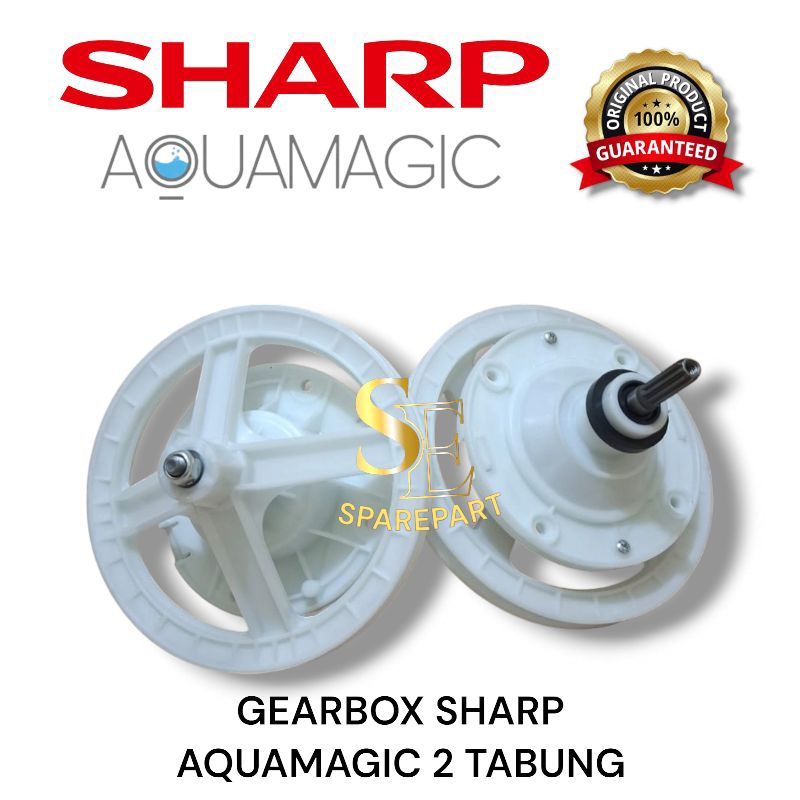 Jual GIRBOX GEARBOX UNTUK MESIN CUCI SHARP AQUAMAGIC 2 TABUNG ORIGINAL ...