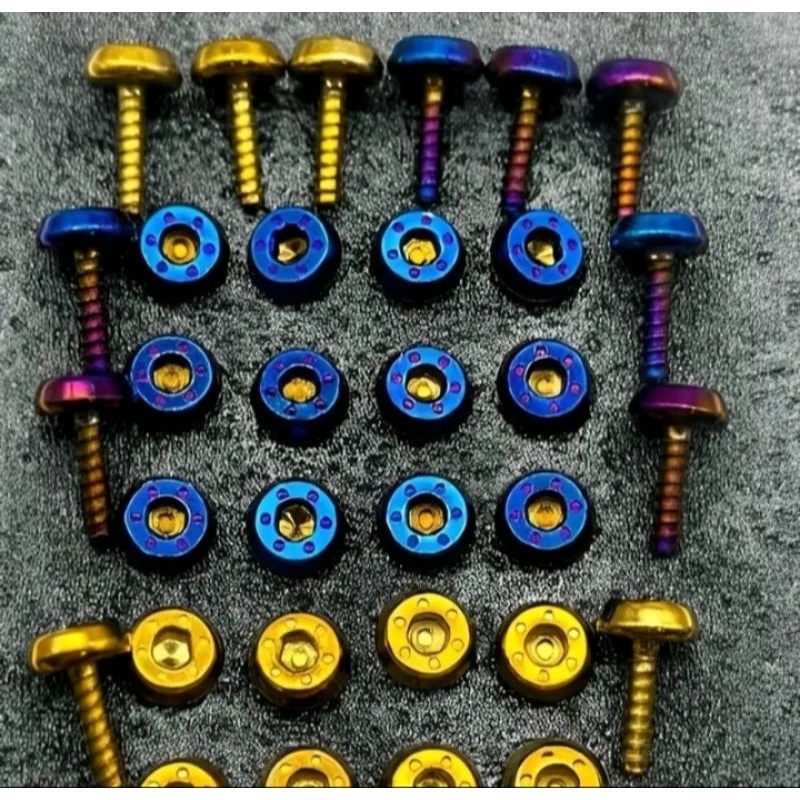 Jual baut body heng model titanium harga perbiji honda dan Yamaha ...