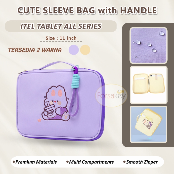 Jual iTel Vista Tab Vistatab 10 10" 30 11" Tablet 10.1 11 Inch 4g LTE 2024 Cute Sleeve Pouch Bag ...