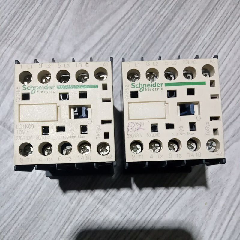 Jual kontactor LC1K09 10M7 220/230v 20A Schneider original | Shopee ...