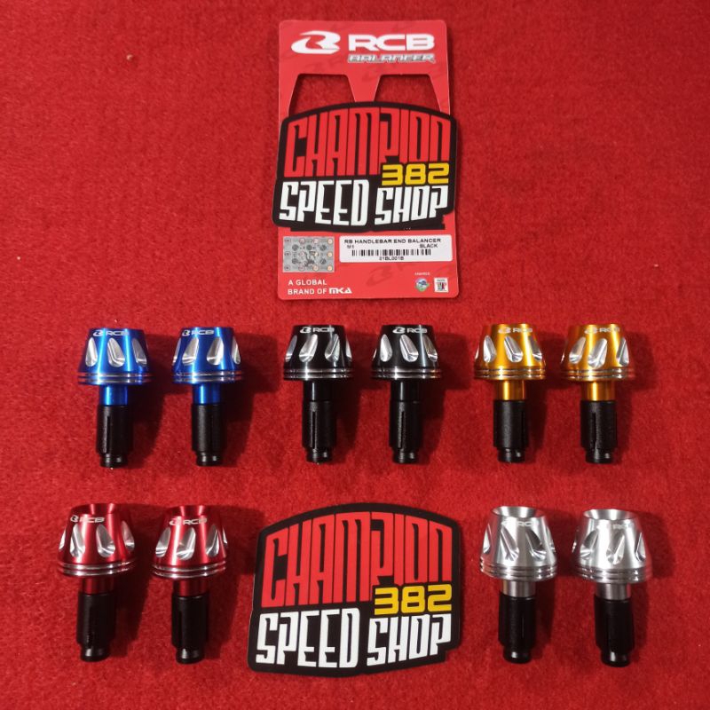 Jual BarEnd Handlebar Bar End Balancer Jalu Bandul Stang RCB Racing Boy ...
