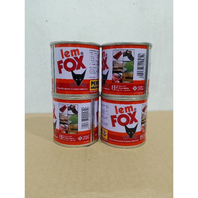 Jual Lem FOX/Lem Kuning Serbaguna FOX/Lem Kaleng 70g FOX | Shopee Indonesia