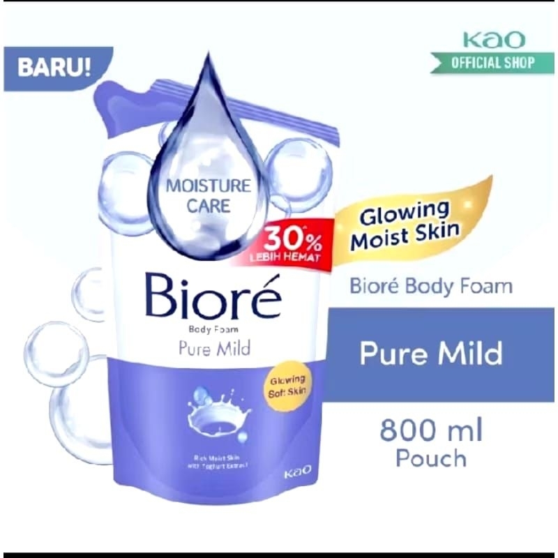 Jual Biore Body Wash Refil 800ml | Shopee Indonesia