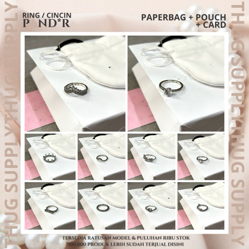 Jual [FULLSET EMBOSS COD ] CINCIN PANDODOR - RING PERMATA DIAMOND ...