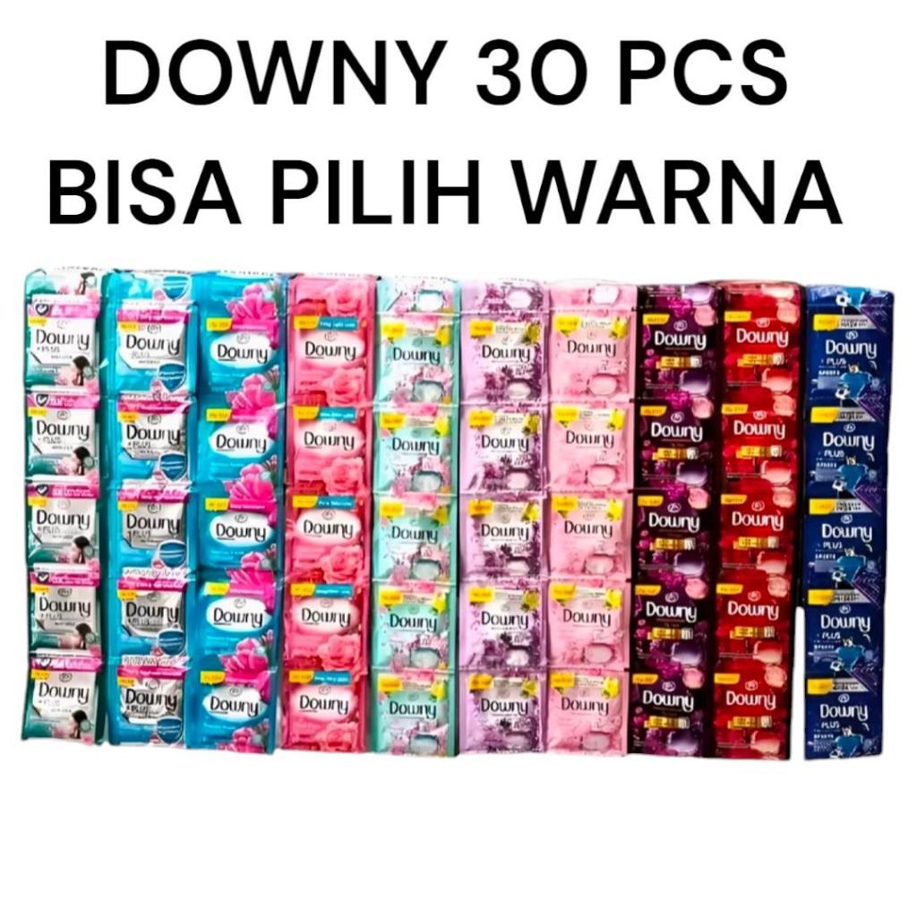 Jual paket hemat downy 30 sachet renceng rp 500 MURAH BISA COD | Shopee ...