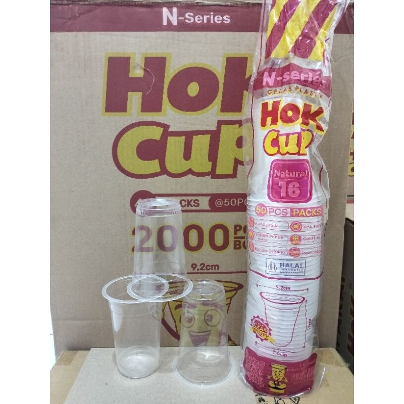 Jual Gelas 16 Oz Hok-Cup | Shopee Indonesia