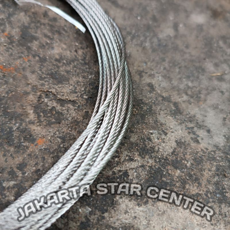 Jual Tali kawat sling baja stainless Steel 8mm 10mm 12mm Tali sling ...