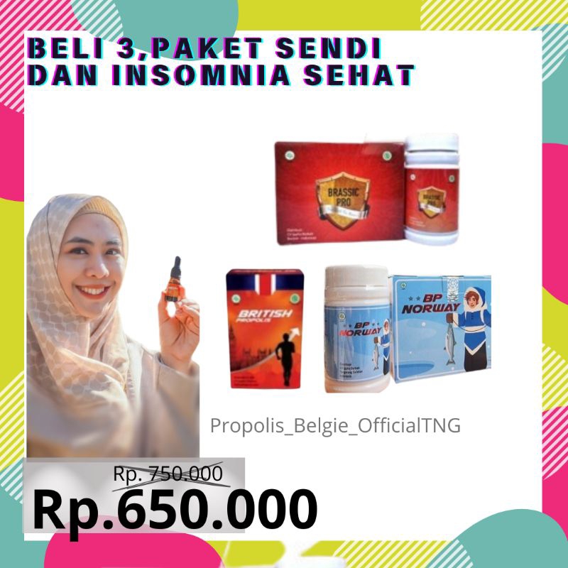 Jual (FREE HADIAH) STEFFI dan British Propolis PAKET KOMBINASI untuk ...