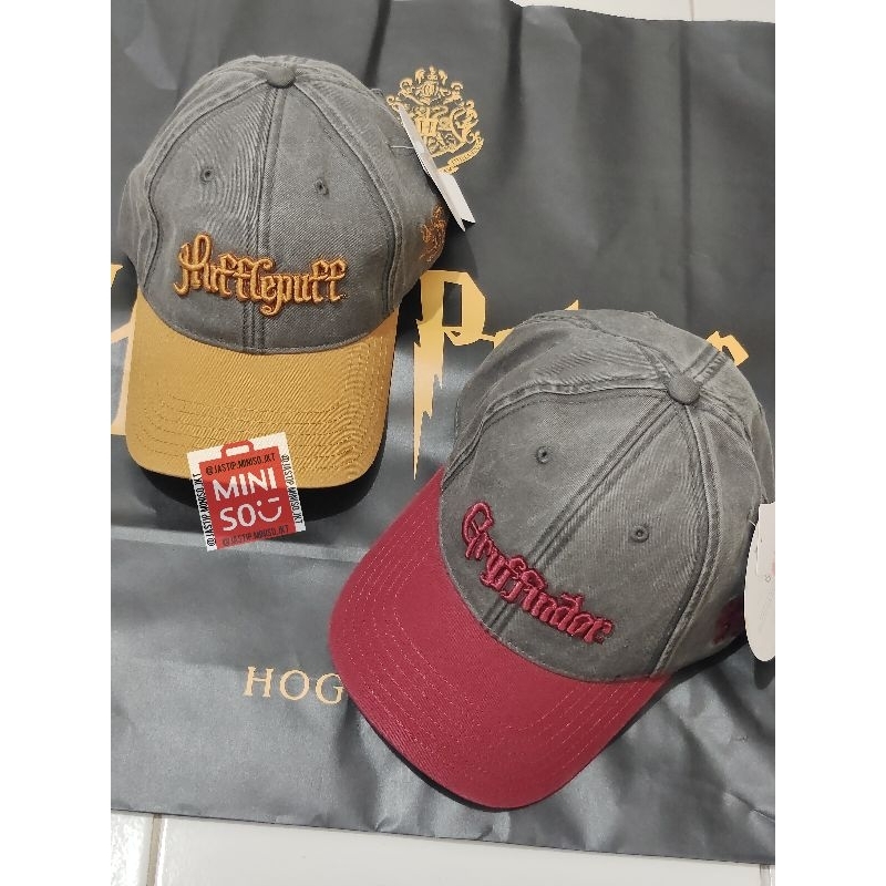 Jual MINISO x HARRY POTTER 🆕 Baseball Cap / Topi Baseball Unisex HARRY ...