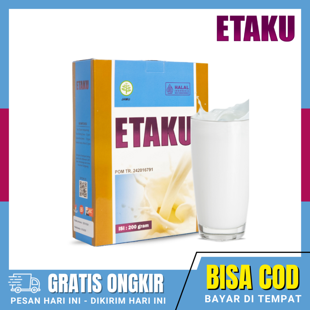 Jual SUSU ETAKU GOAT MILK Suplemen Kesehatan Tulang, Penambah Tinggi ...