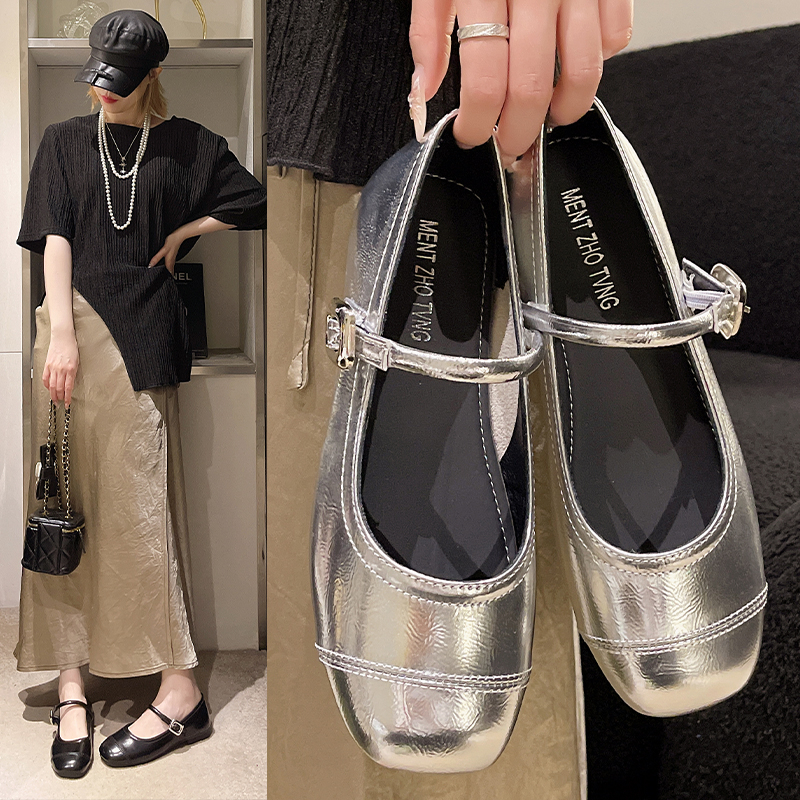 Jual Sepatu Flatshoes Wanita Hitam Kerja Kantor Balet Kasual Terbaru ...