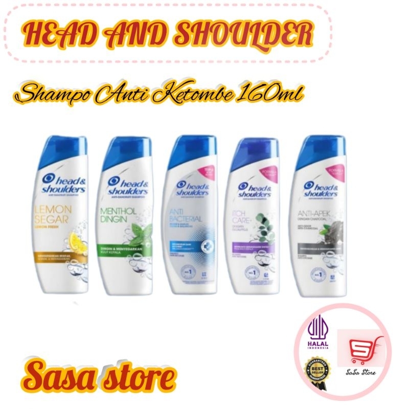 Jual HEAD & SHOULDERS 160ML Atau 135 ML Shampo Shampoo sampo | Shopee Indonesia