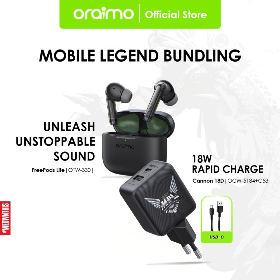 Jual oraimo x Mobile Legends Special Bundling ( Random ) | Shopee Indonesia