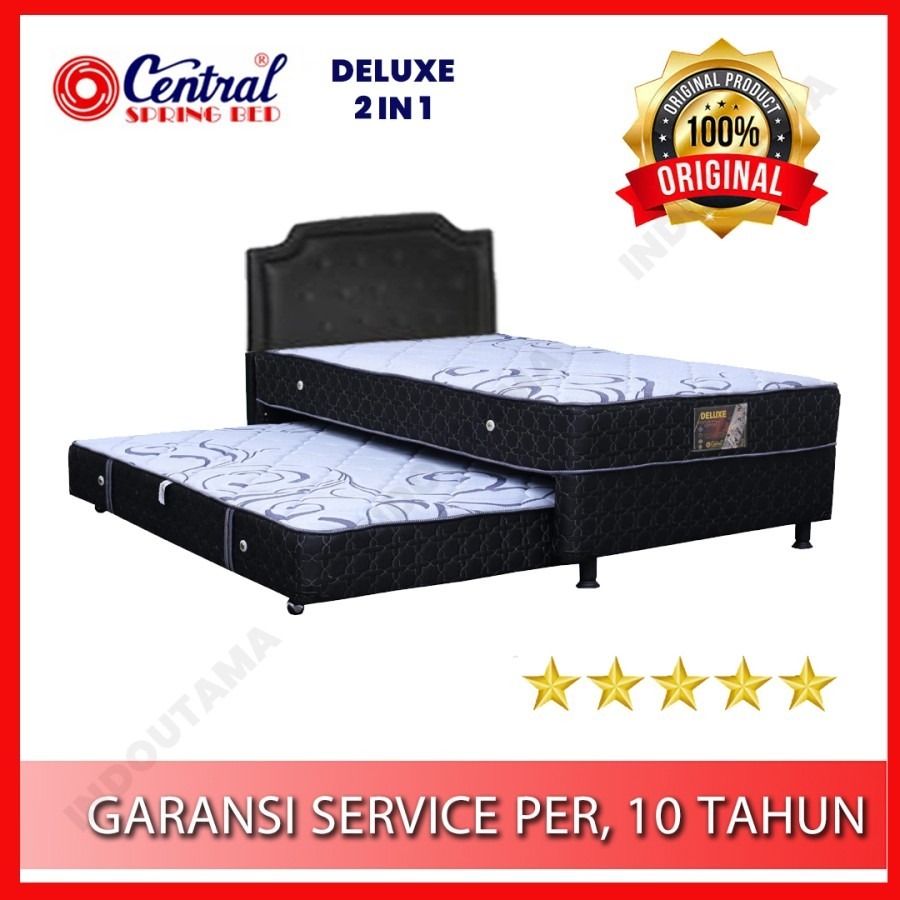 Jual Kasur spring bed central 2 in 1 ukuran 90x200 100x200 120x200 sorong | Shopee Indonesia