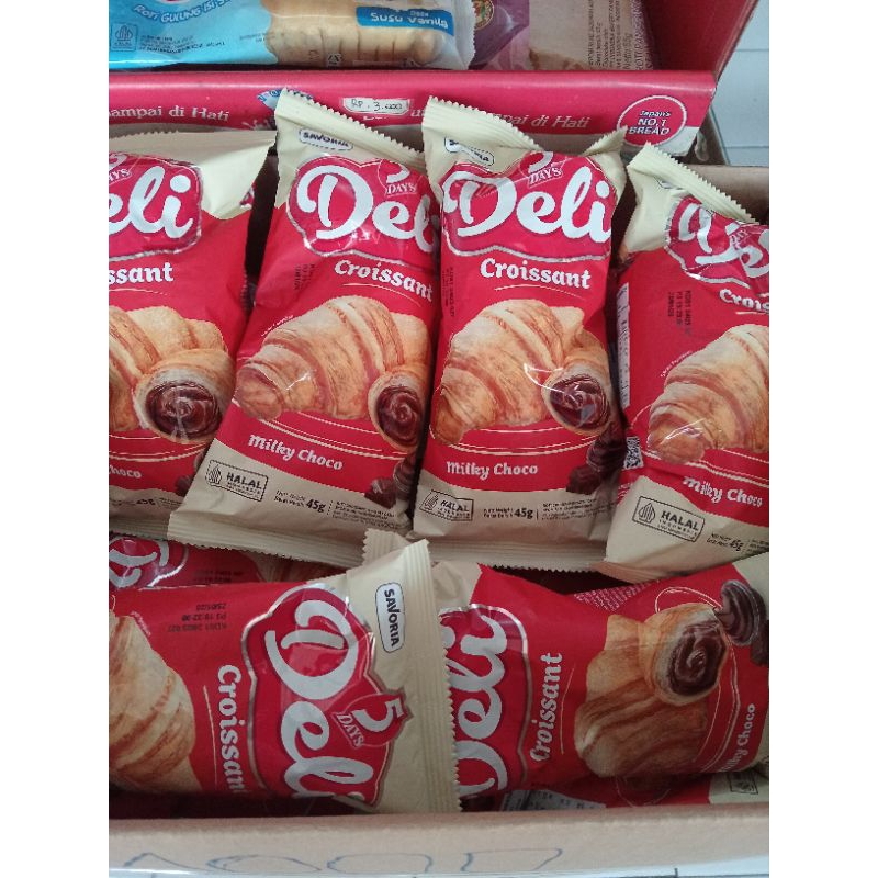 Jual roti Deli savoria milky choco | Shopee Indonesia