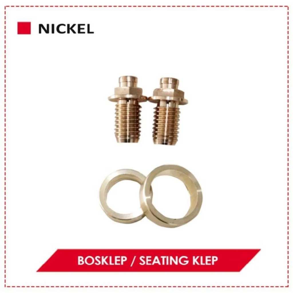 Jual PAKET BOS KLEP + SEATING SITTING KLEP BRT NICKEL BRONZE | Shopee ...