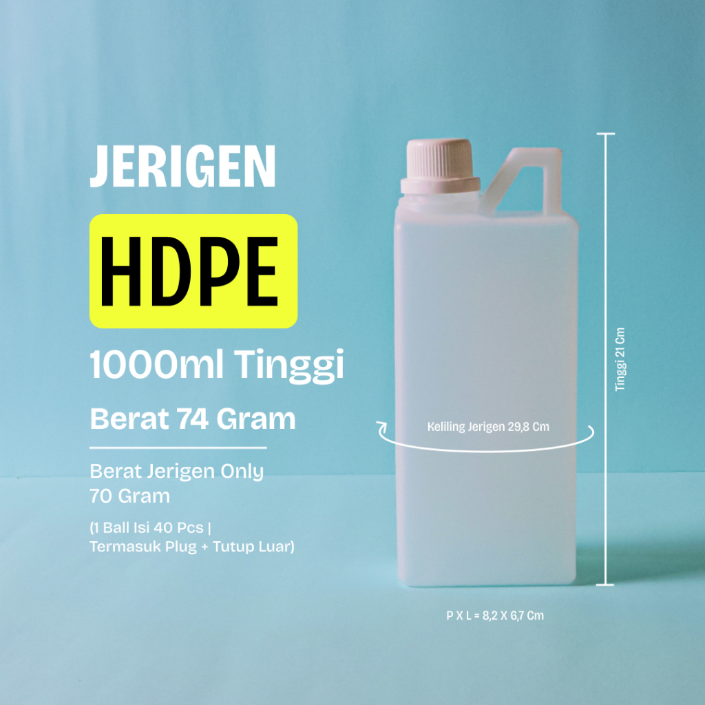 Jual Jerigen 1000ml jerigen 1 liter jerigen madu | Shopee Indonesia