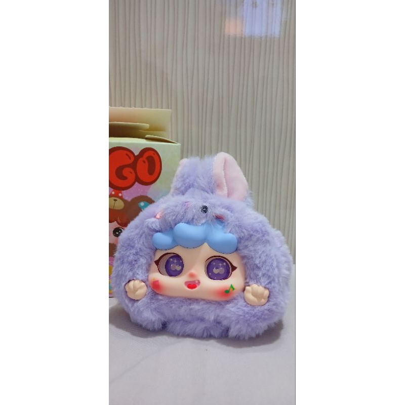 Jual Migo Head Plush Selected Purple Rabbit - Labubu | Shopee Indonesia